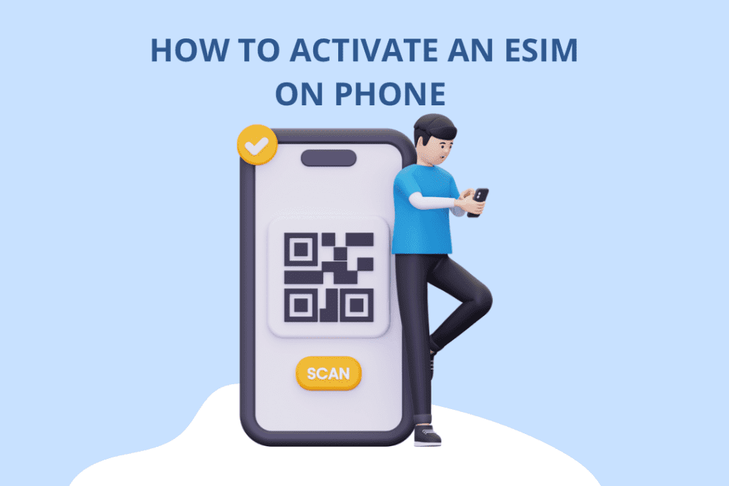 How to check my eSIM phone number